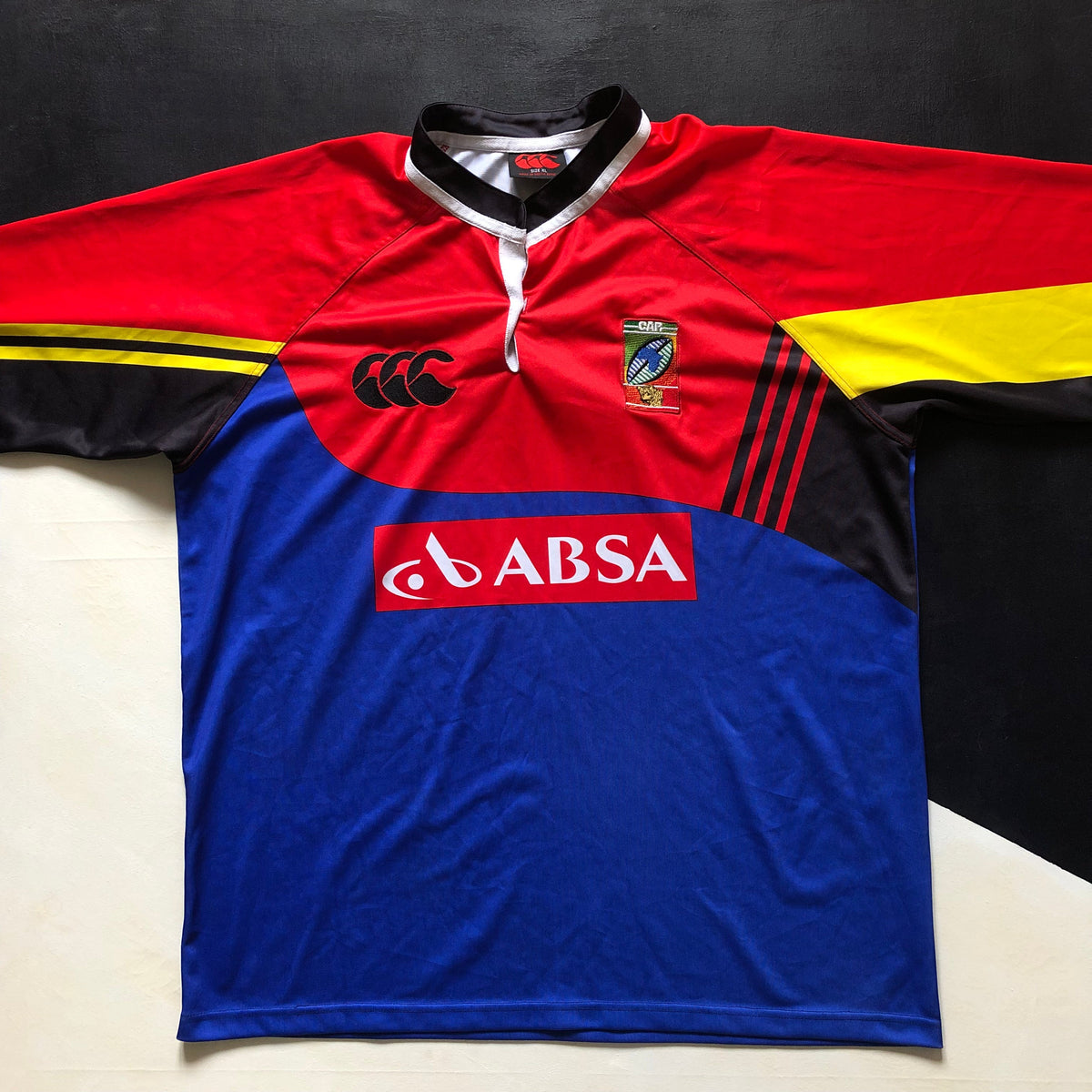 African Leopards Rugby Team Jersey 2006/07 XL – Underdog Rugby - The ...