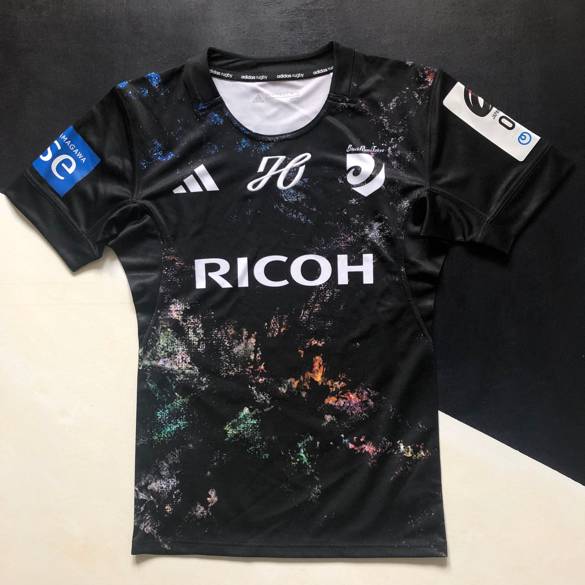 Black Rams Tokyo Rugby Team (Japan Rugby League One) Jersey 2024 XO ...