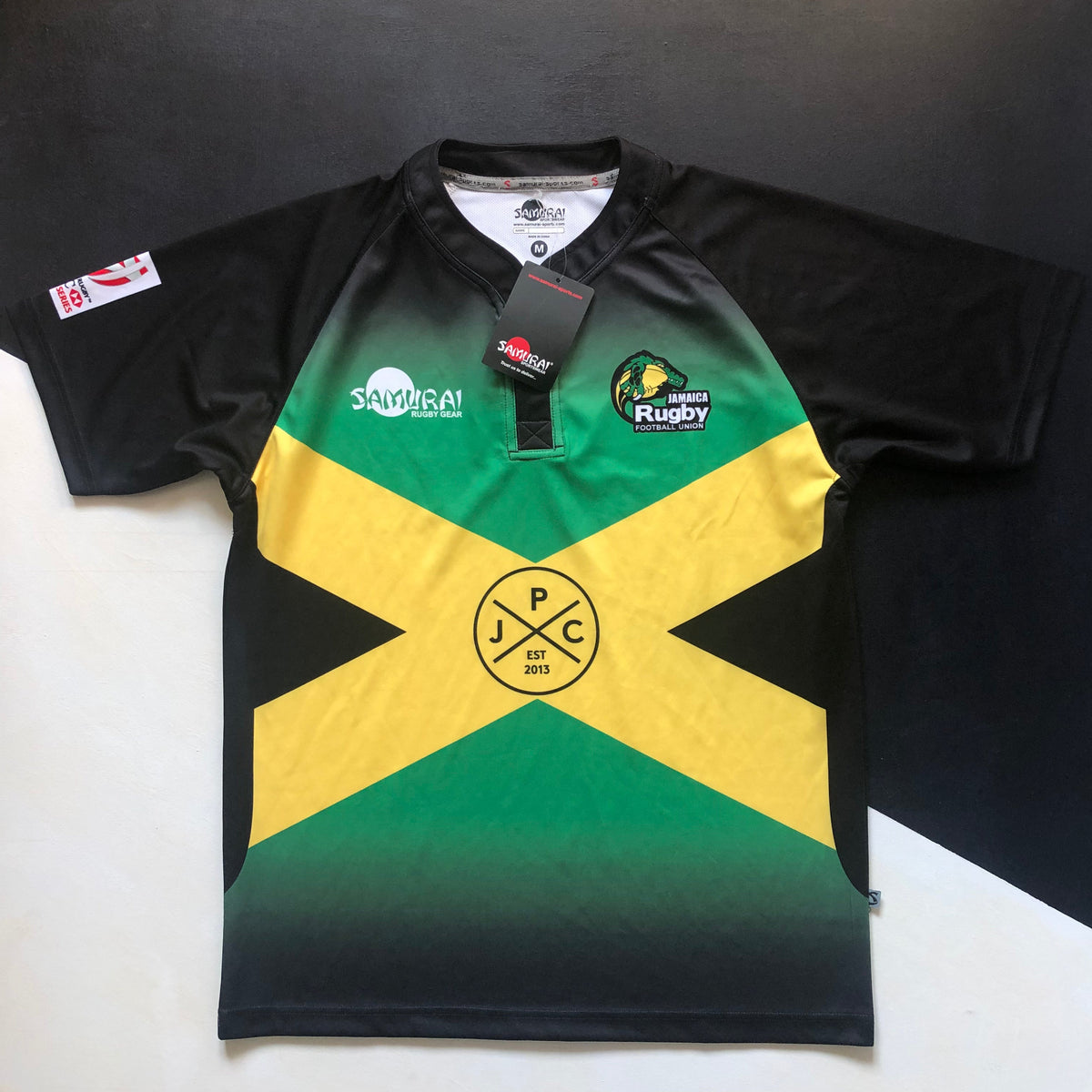 Jamaica National Rugby Sevens Team Jersey 2017 Medium BNWT – Underdog ...