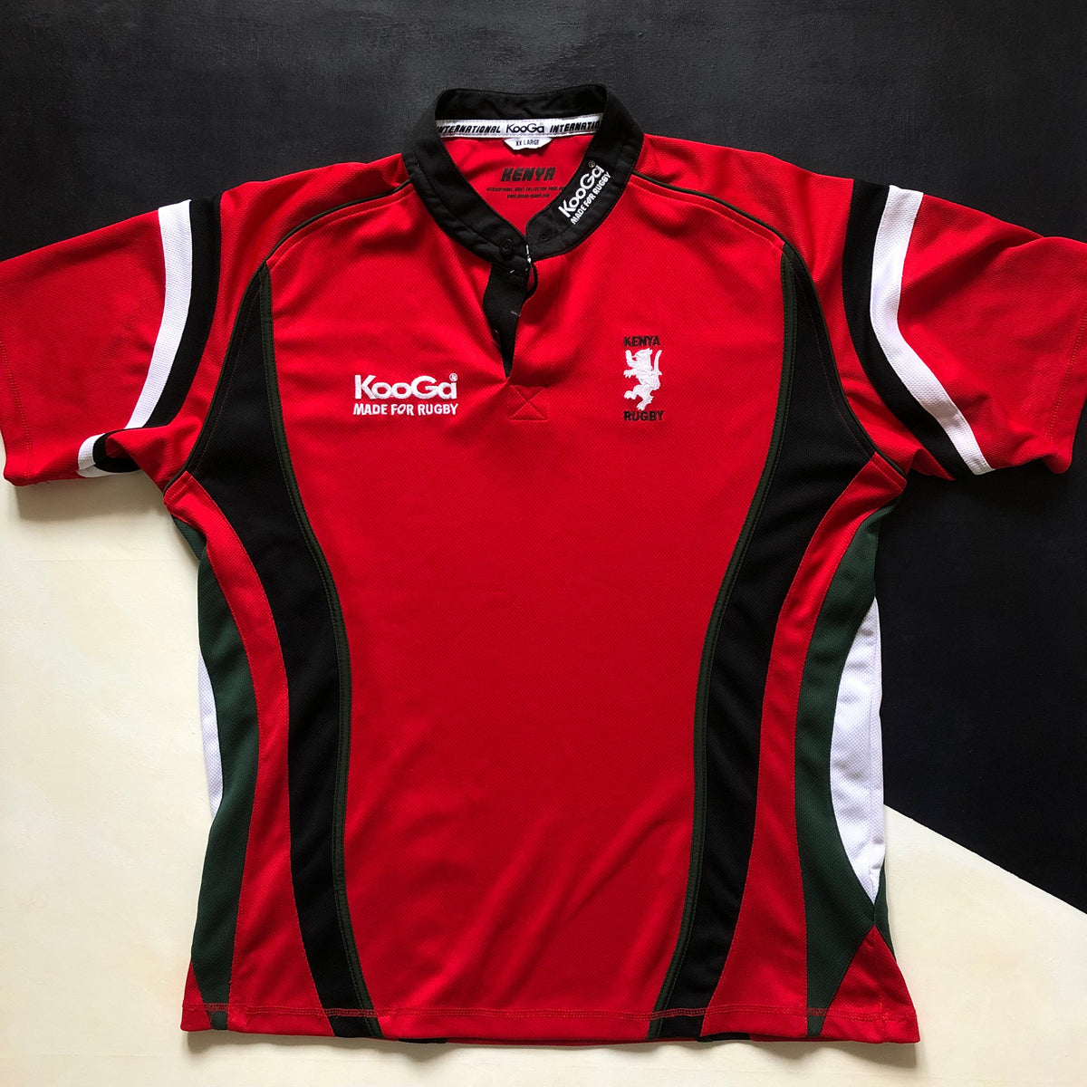 Kenya National Rugby Team Jersey 2000's 2XL – Underdog Rugby - The Tier ...