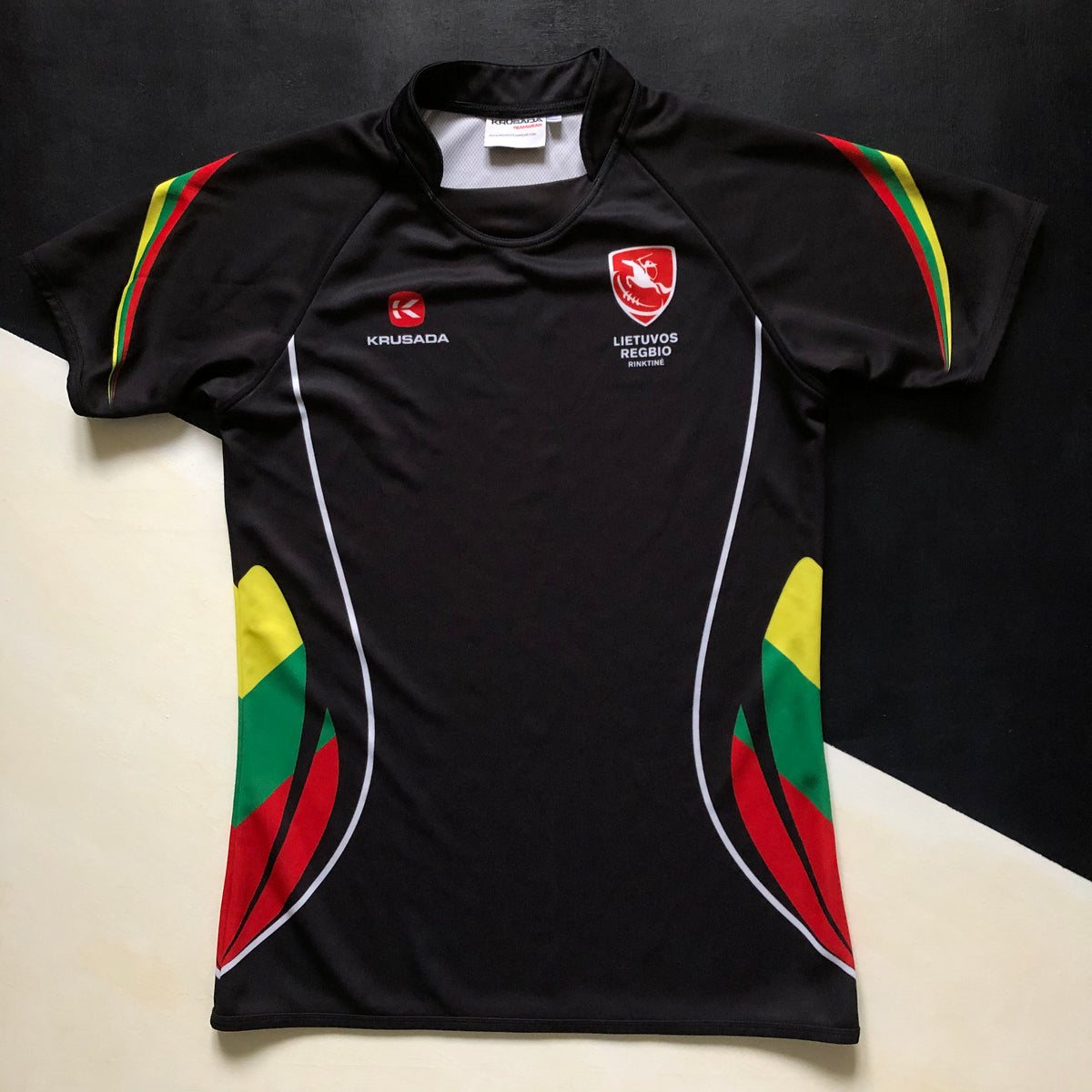 Lithuania National Rugby Team Jersey 2015/16 XL – Underdog Rugby - The ...