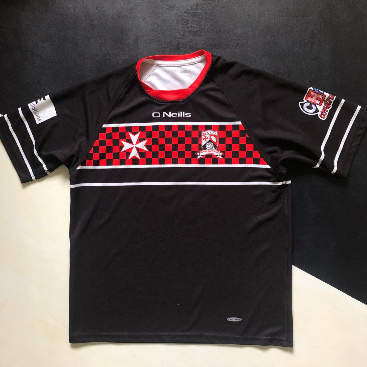 Malta National Rugby Team Jersey 2016 Away Match Worn Large – Underdog ...