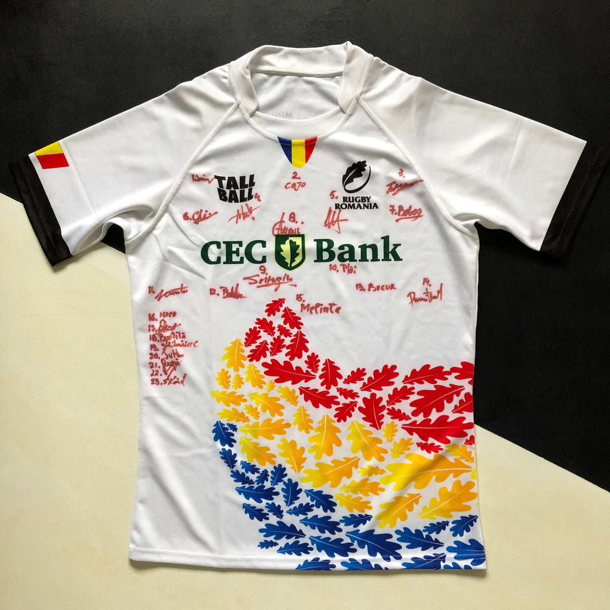 Romania National Rugby Team Jersey 2020 Signed XL – Underdog Rugby ...