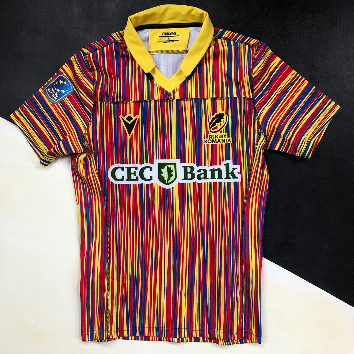 Romania National Rugby Team Jersey 2021 Match Worn Large – Underdog ...