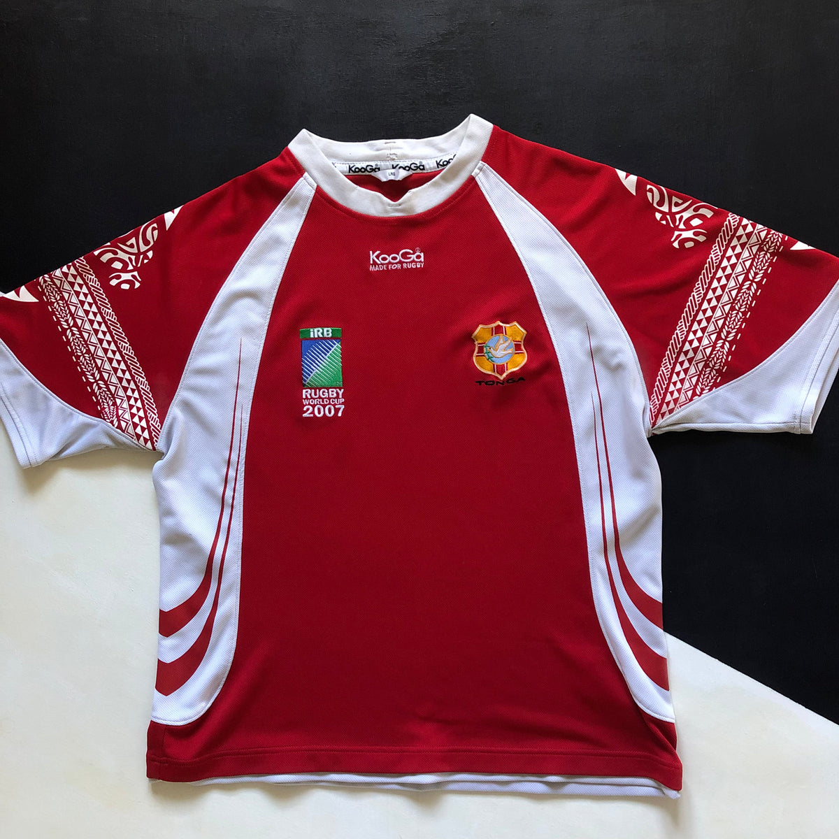 Tonga National Rugby Team Jersey 2007 Rugby World Cup Large – Underdog ...