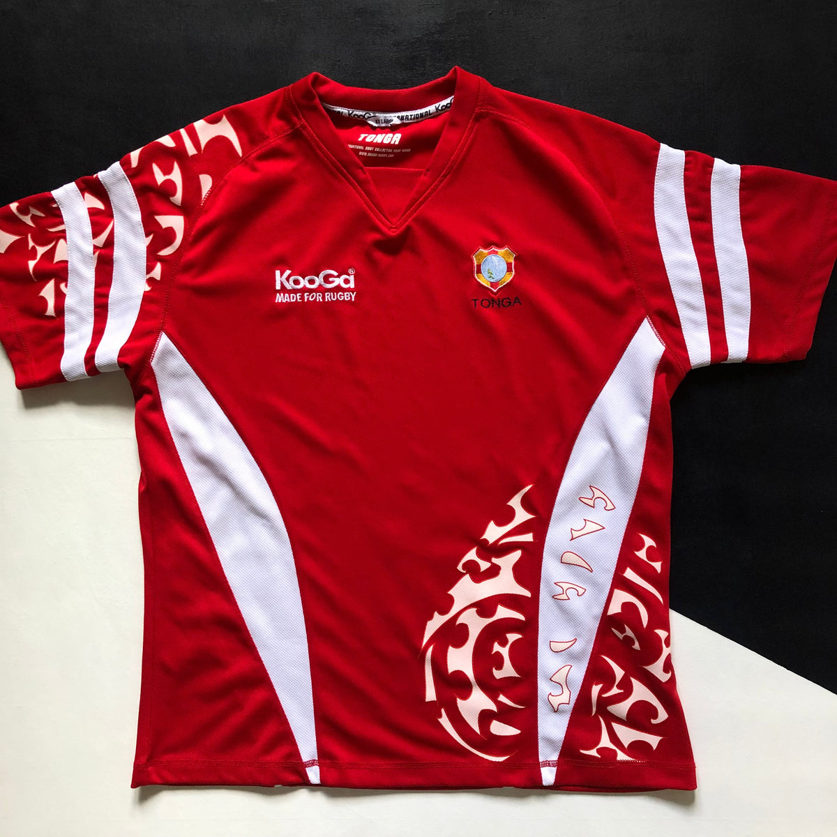 Tonga National Rugby Team Jersey 2008 2XL – Underdog Rugby - The Tier 2 ...