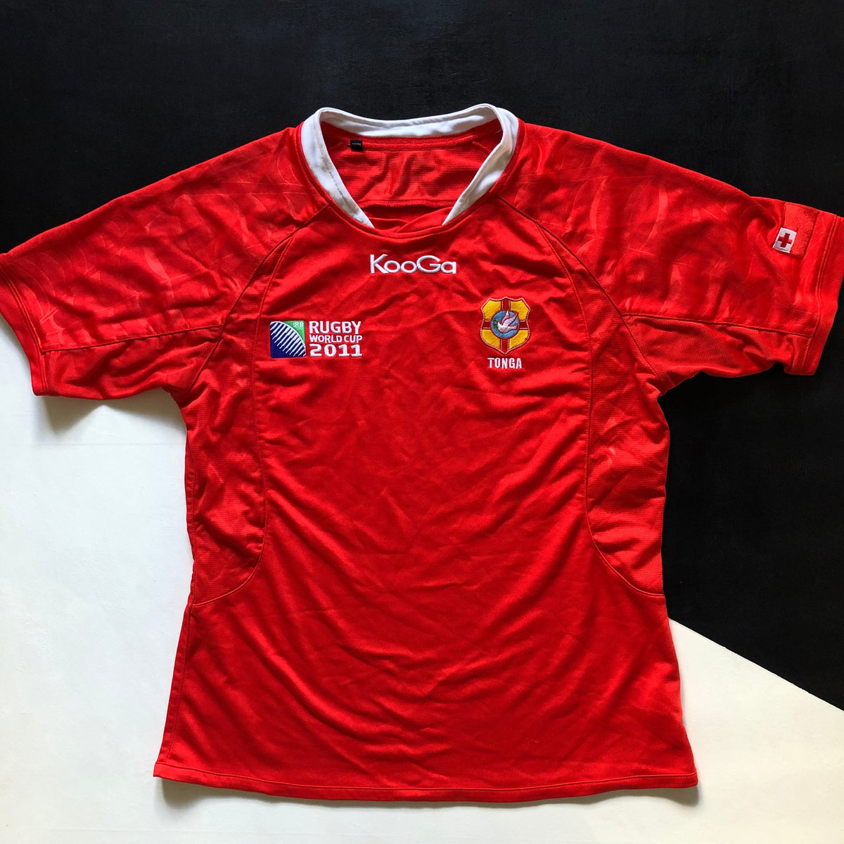 Tonga National Rugby Team Jersey 2011 Rugby World Cup Large – Underdog ...