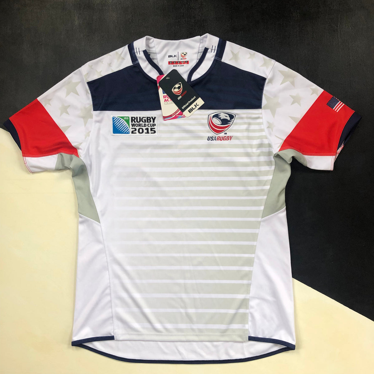 USA National Rugby Team Jersey 2015 Rugby World Cup Away Medium BNWT ...