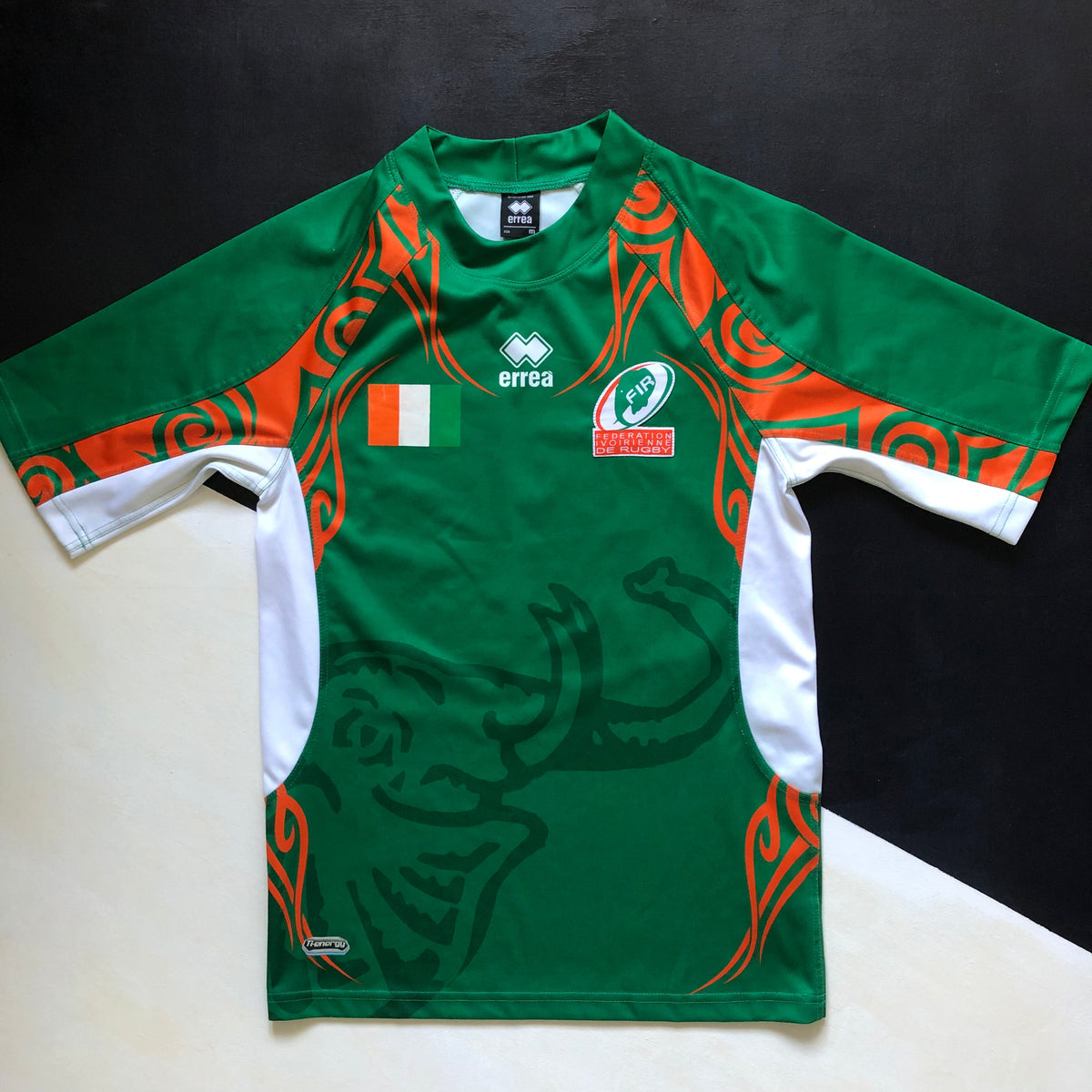 Ivory Coast National Rugby Team Jersey 2015 Away Match Worn Medium ...