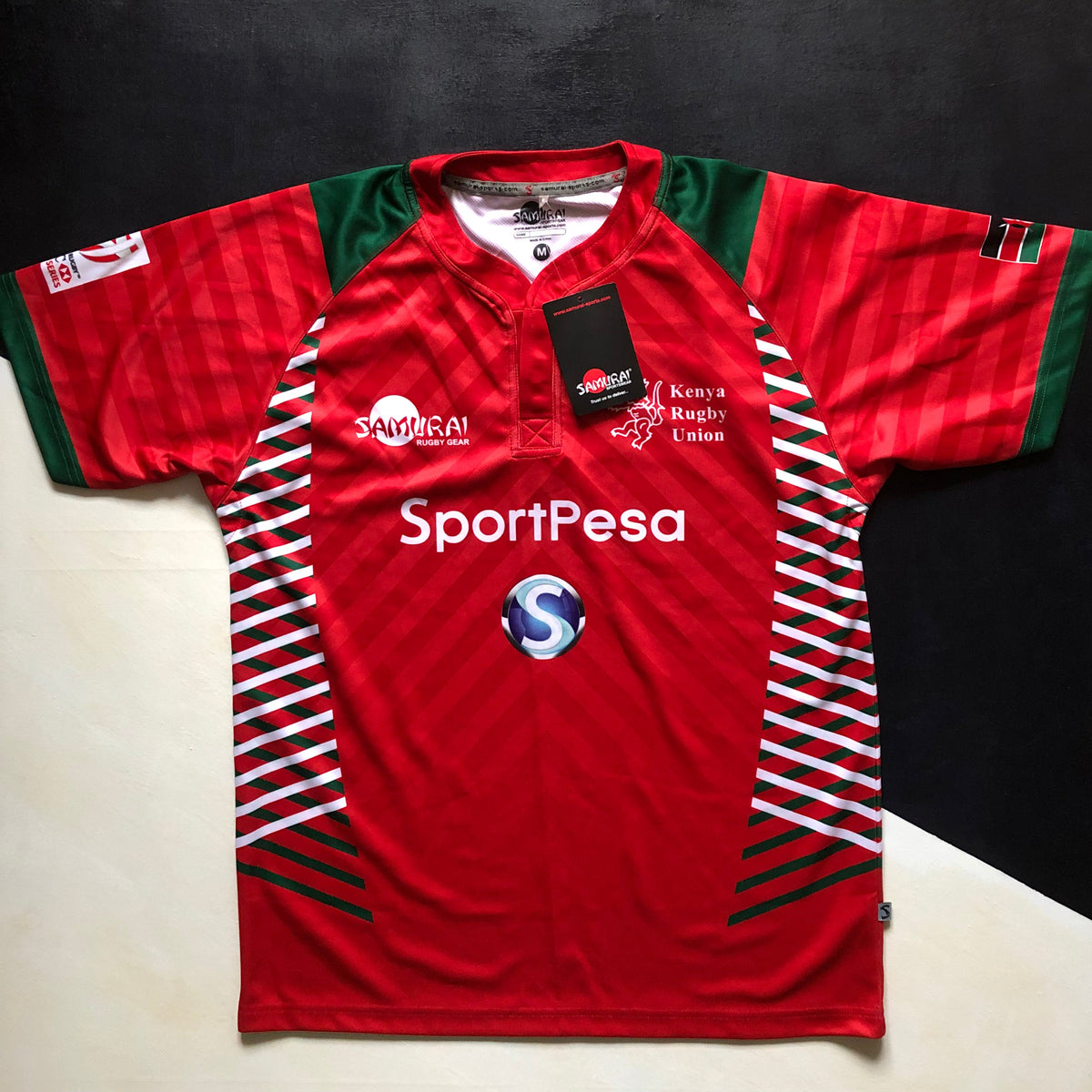 Kenya National Rugby Sevens Team Jersey 2016 Medium BNWT – Underdog ...