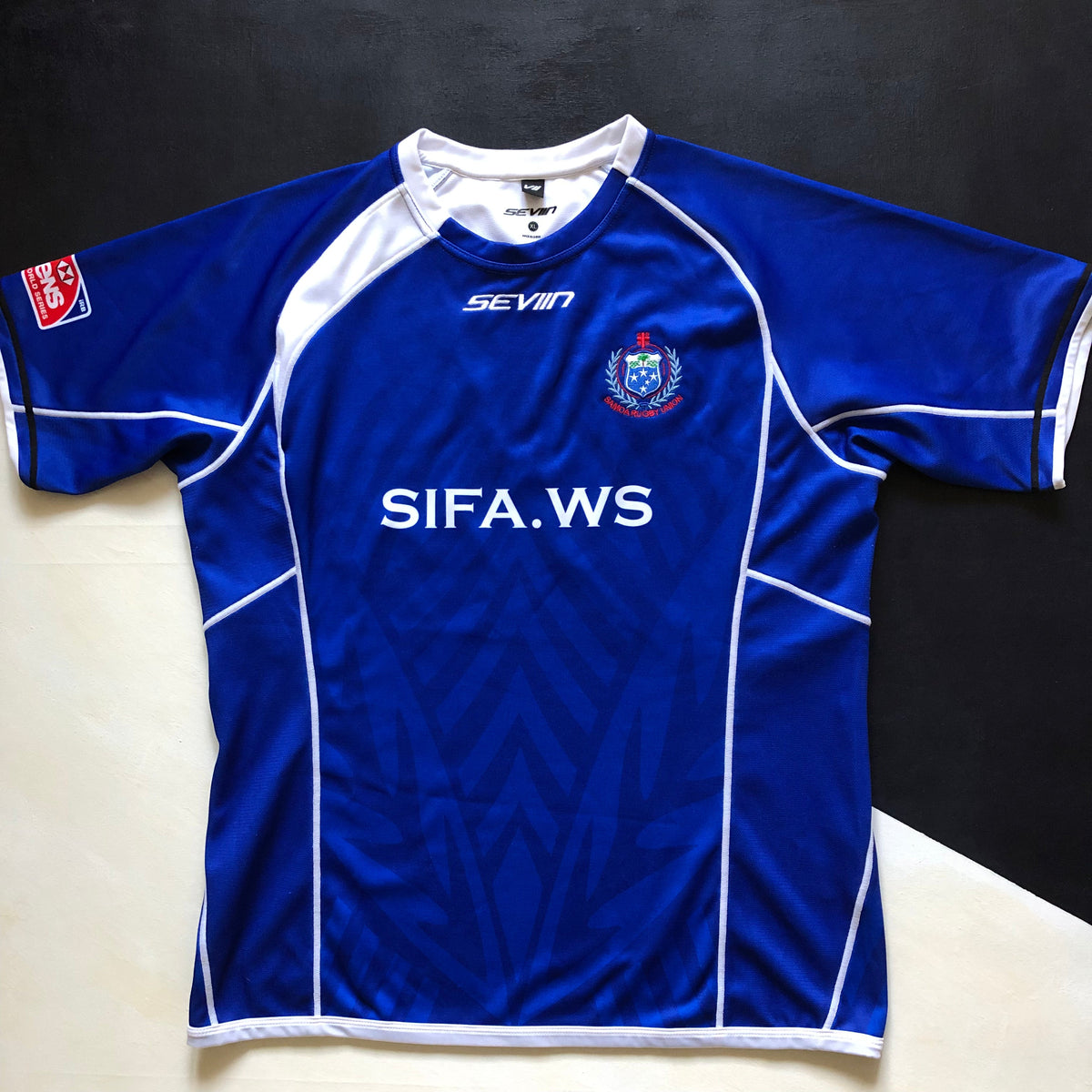 Samoa National Rugby Sevens Team Jersey 2012 XL – Underdog Rugby - The ...