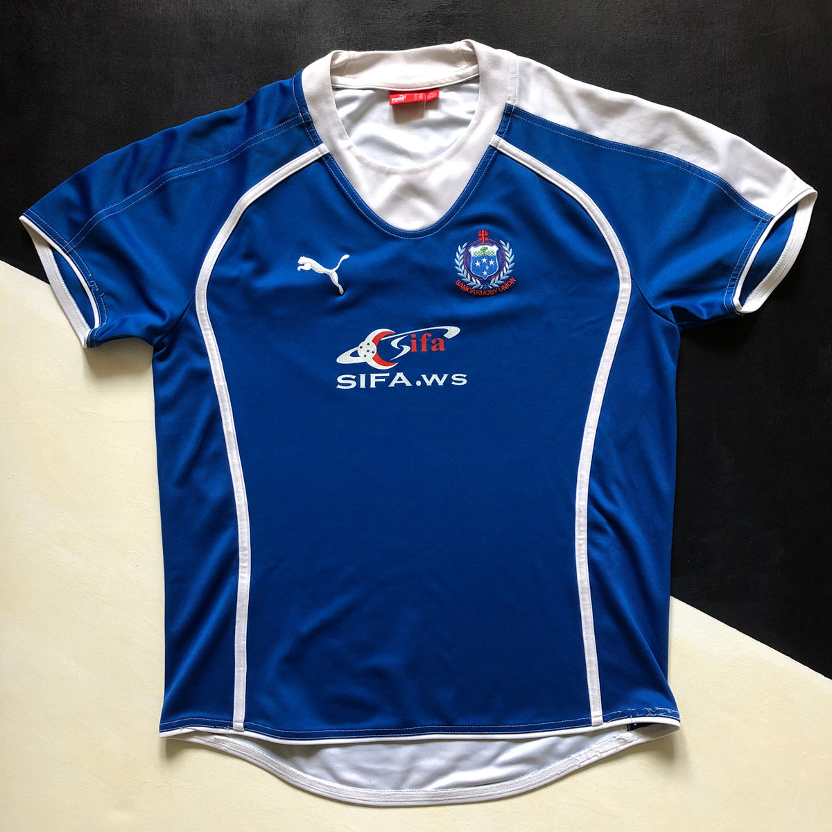 Samoa National Rugby Team Jersey 2006 Match Worn XXL – Underdog Rugby ...